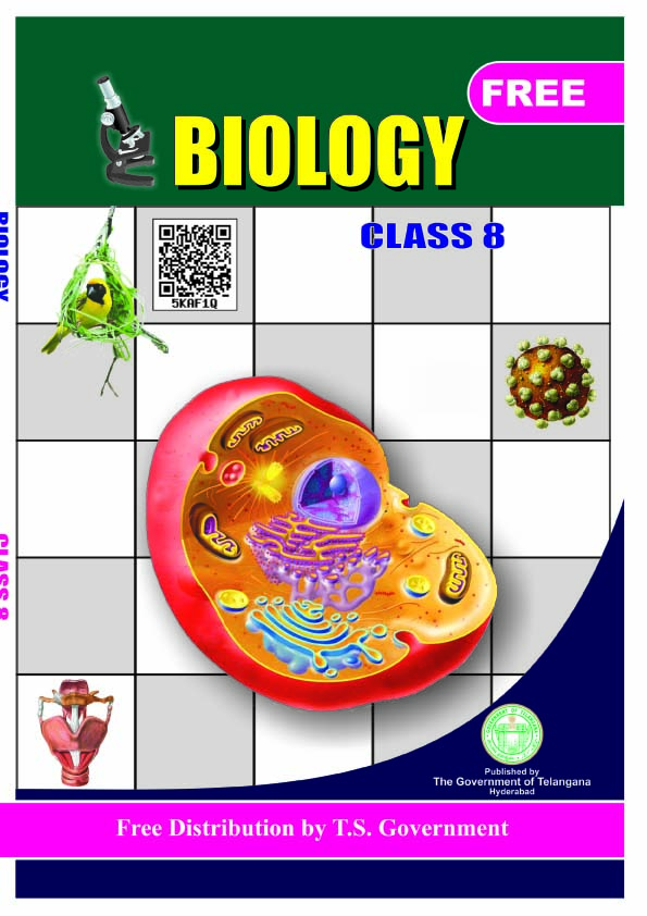 8th Class Biological Science EM PDF Text Book Image