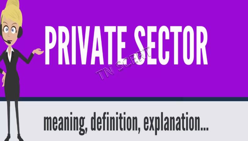 Definition of Private sector Image